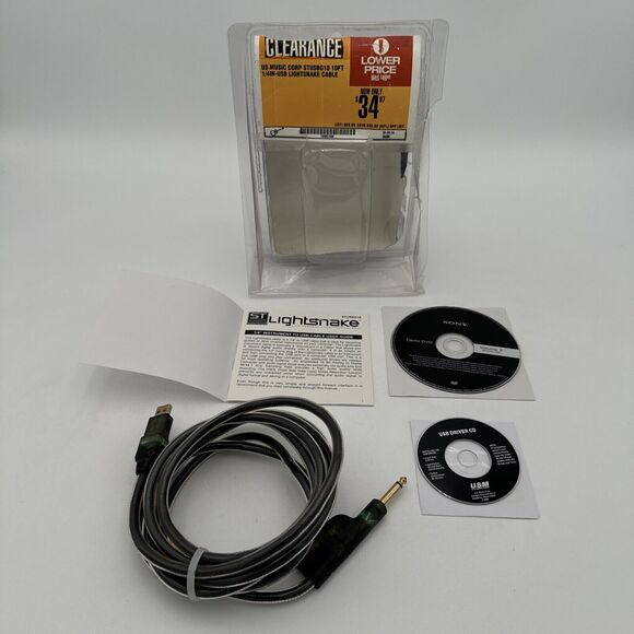 U.S. Music Corp | Computers, Laptops & Parts | New Lightsnake Stusbg ...